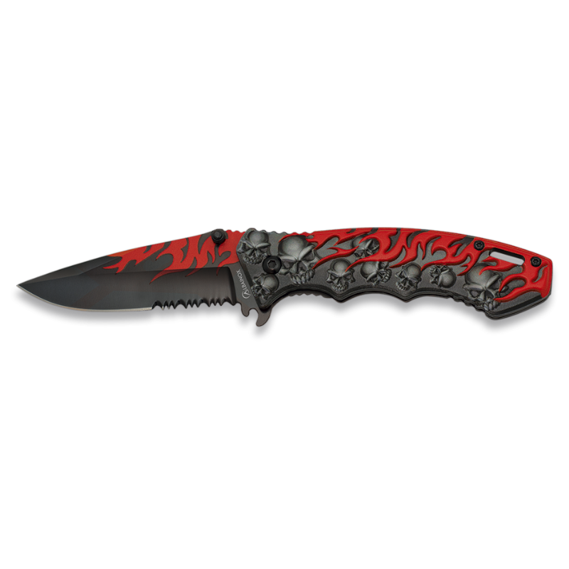 ΣΟΥΓΙΑΣ ALBAINOX, SKULL & FLAMES, 8.2cm - Tacticalstore - Οπλα, ειδη ...
