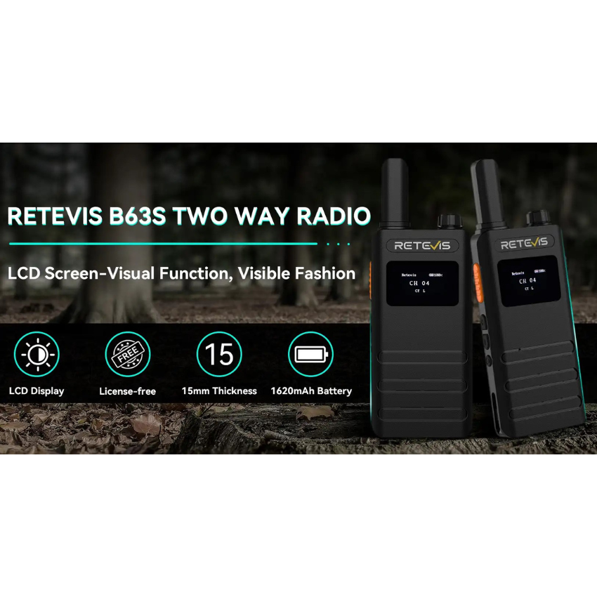 ΠΟΜΠΟΔΕΚΤΗΣ RETEVIS B63S, PMR16 - Tacticalstore - Οπλα, ειδη κυνηγιου ...