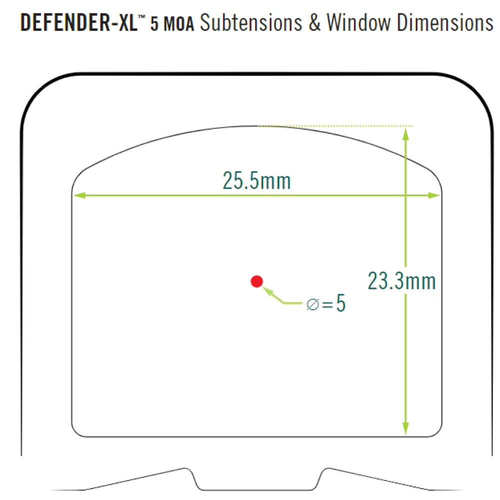 Vortex Optics DEFENDER-XL 8 MOA MICRO RED DOT - Tacticalstore - Οπλα ...