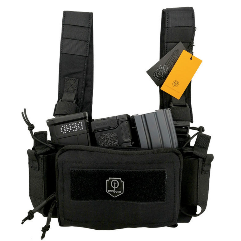 CONQUER MICRO CHEST RIG - Μαύρο - Tacticalstore - Οπλα, ειδη κυνηγιου ...